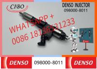 China Denso original  Common Rail Diesel Fuel Injector 098000-8011 VG124608005 VG1246080051 Injector Assy for HOWO A7 D12 Engine Truck original new injector for sale