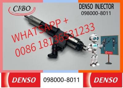 China Denso original  Common Rail Diesel Fuel Injector 098000-8011 VG124608005 VG1246080051 Injector Assy for HOWO A7 D12 Engine Truck original new injector for sale