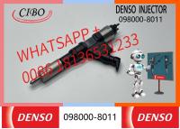 China Denso original  Common Rail Diesel Fuel Injector 098000-8011 VG124608005 VG1246080051 Injector Assy for HOWO A7 D12 Engine Truck original new injector for sale