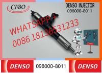 China Denso original  Common Rail Diesel Fuel Injector 098000-8011 VG124608005 VG1246080051 Injector Assy for HOWO A7 D12 Engine Truck original new injector for sale