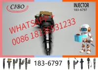 China original  Affordable Excavator Engine Spare Parts 183-6797 Fuel Injector Fit  3126 3126B C7 10R-1262 10R-0781 10R-1306 2298842 2295928 original new injector for sale