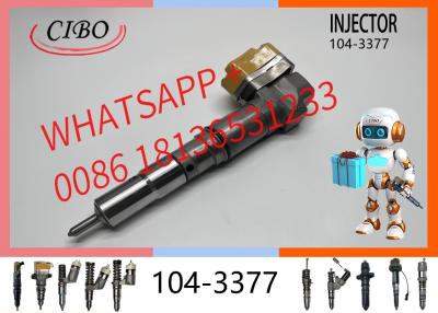 China original  104-3377 Auto Parts Diesel Common Rail Fuel Injector Fit 3412 3408 Engine Excavator Sprayer Truck original new injector for sale
