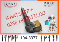 China original  104-3377 Auto Parts Diesel Common Rail Fuel Injector Fit 3412 3408 Engine Excavator Sprayer Truck original new injector for sale