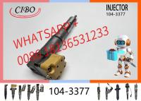 China original  104-3377 Auto Parts Diesel Common Rail Fuel Injector Fit 3412 3408 Engine Excavator Sprayer Truck original new injector for sale
