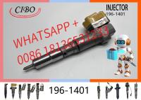 China original  196-1401 Diesel Engine Fuel Injector Common Rail for Commercial Truck 3126B 3512B D5N D6N new injector original new injector for sale