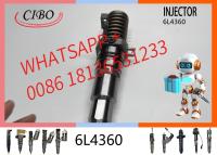 China original  6L4360 Fuel Injector Assembly 6I-4357 10R-1252 0R-8338 for 3512A Series Construction Machinery Engine Parts  original new injector for sale