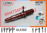 China original  6L4360 Fuel Injector Assembly 6I-4357 10R-1252 0R-8338 for 3512A Series Construction Machinery Engine Parts  original new injector for sale