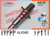 China original  6L4360 Fuel Injector Assembly 6I-4357 10R-1252 0R-8338 for 3512A Series Construction Machinery Engine Parts  original new injector for sale