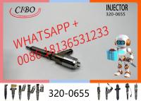 China original  320-0655 10R-7674 Common Rail Injector Assembly 2645A751 for  C4.2 C6.4 C6.6 Excavator Engine new injector original new injector for sale