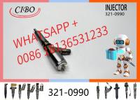 China original  321-0990 Diesel Fuel Injector Common Rail for C6.6 320D Tractor Excavator Spare Parts  original new injector for sale