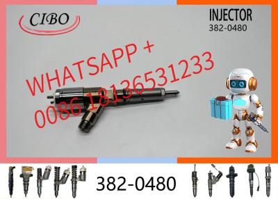 China original  Common Rail Fuel Injector 382-0480 3820480 for Excavator Spare Parts Replacement for OEM  original new injector for sale