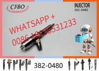 China original  Common Rail Fuel Injector 382-0480 3820480 for Excavator Spare Parts Replacement for OEM  original new injector for sale