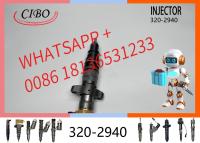 China original  320-2940 Diesel Fuel Injector Common Rail Injector for C9 Engine  Excavator Spare Parts 387-9433 10R-4764 new injector original new injector for sale
