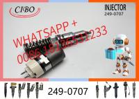 China original  Fuel Injector 249-0707 Common Rail Assembly for C11 C13 Excavator Engine Part 10R-1305 249-0712 10R-2977 Replacement for OEM new original new injector for sale