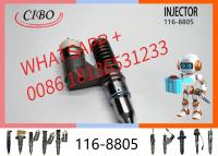 China original  116-8805 Diesel Fuel Injector for  C12 3176 3196 E345B Excavator Engine Part 116-8866 1660149 Replacement for OEM new original new injector for sale