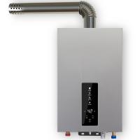 China 110-220V Constant Temperature Gas Water Heater 18L Sliver Balanced for sale