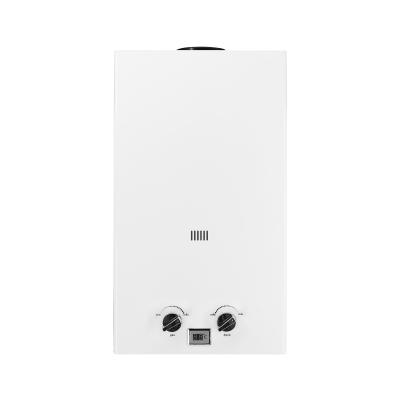 China Homeland Flue Exhaust Type Water Heater 10L 20KW LED LCD Display for sale