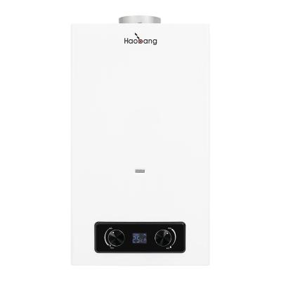 China Double Knob Type 10L 2.64GPM Gas Water Heater Instant LPG NG for sale