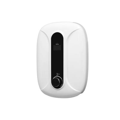 China 220V 5500w Instant Electric Tankless Water Heater Single Knob for sale