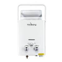 China Camping Outdoor Flue LPG Gas Water Heater 5.5-8L Portable White Black for sale