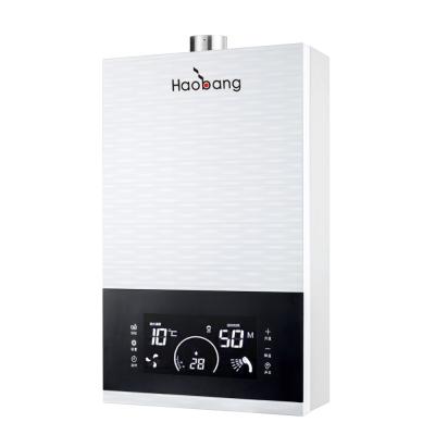 China Balanced Constant Temperature LPG NG 10L Digital Display Room Used Water Heater for sale