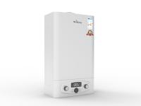 China 20KW White Double Knob Gas Boiler Household Hot Water Heating for sale