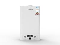 China 20KW White Double Knob Gas Boiler Household Hot Water Heating for sale