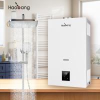 China 80°C Thermostat Settings Flue Gas Water Heater with Silk Screen Printing Logo and 1% Free Spare Parts for sale