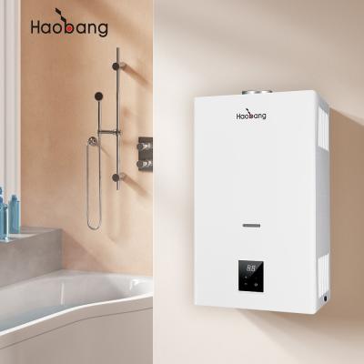 China Energy-Saving LPG Gas Water Heater with Constant Temperature White Panel Color for sale