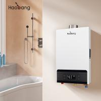 China 220V Forced Exhaust Gas Water Heater With Silk Screen Printing Logo And High Thermal Efficiency ≥93% for sale