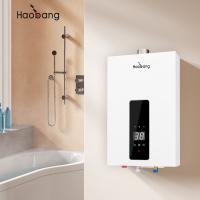 China Kitchen / Balcony Forced Exhaust Gas Water Heater With Oxygen-free Copper Tank And ≥93% Efficiency for sale