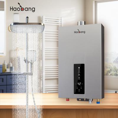 China Customizable Colors And 35-80 Degree Temperature Control Range In Power Vented Gas Water Heater for sale