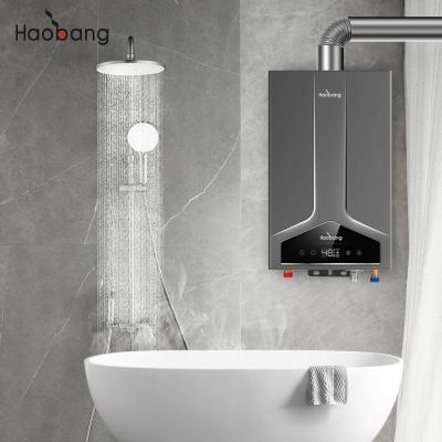 China Electrical Voltage 110V-220V Balanced Gas Water Heater with Lower Inlet And Upper Inlet for sale