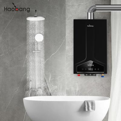 China Panel Magnetism Stainless Steel With Magnet Instant Gas Water Heater Oxygen-free Copper Heat Exchanger for sale