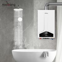 China Forced Exhaust Gas Water Heater Temperature Control Range 35-80 Degree All Color Options For Your Customer Requirements for sale