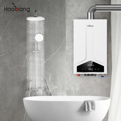 China Forced Exhaust Gas Water Heater Temperature Control Range 35-80 Degree All Color Options For Your Customer Requirements for sale