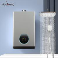 China Indoor Installation Type Forced Exhaust Gas Water Heater Flue Size 50MM Temperature Control Range 35-80 Degree for sale