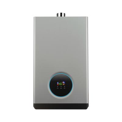 China Indoor Installation Type Forced Exhaust Gas Water Heater with Oxygen Free Copper Heat Exchanger for sale