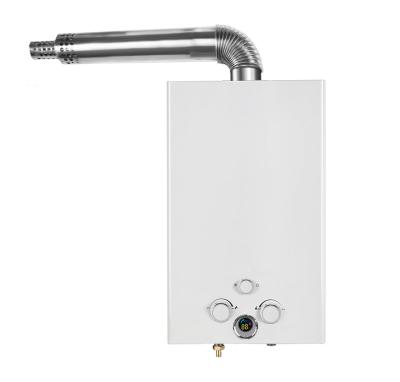 China Haobang 10L Forced Exhaust Gas Water Heater 20KW Instant Hot Water for sale