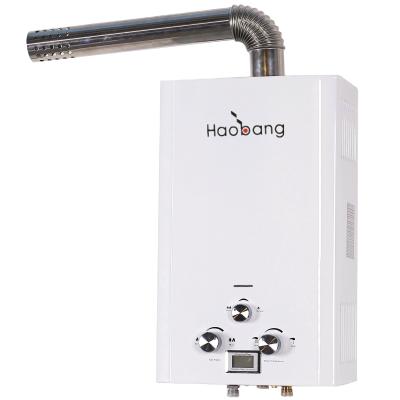 China Haobang 20KW LPG Natural Gas Water Heater Outdoor Forced Exhaust for sale