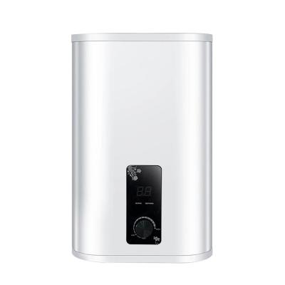 China Storage Electric Water Heater with 75°C Rated Maximum Temperature Electronic Temperature Control and Indicator Light Work Indication Mode for sale