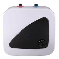 China Thermal Cut-off 90°C Tank Electric Water Heater with Enamelled Pressed Steel Tank and Annex Configuration Drainage Tube for sale