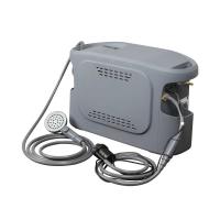 China Portable Outdoor Travel Gas Water Heater with Temperature Control Range from 35-50 Degree for sale