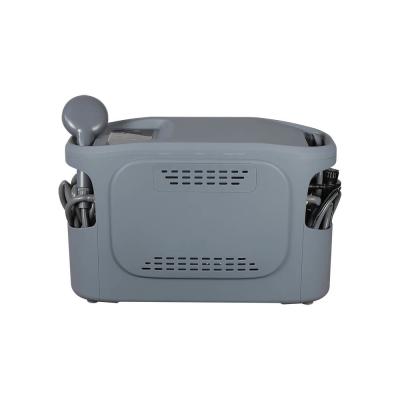 China Portable Outdoor Travel Gas Water Heater with Temperature Control Range 35-50 Degree for sale