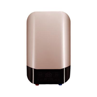 China Customed Laser Logo And Sticker On The Box For Free 8KW Tankless Water Heater With Water Flow Sensor And Overheat Protection 55 Degrees Celsius for sale