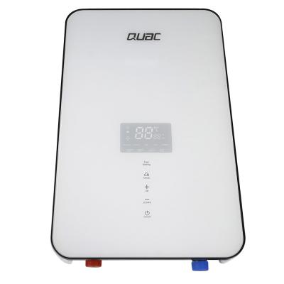 China Under Sink 8KW Tankless Water Heater Ideal for Bathroom Shower Kitchen Hotel Basin Apartment Prefab Customed Laser Logo Sticker on the Box Free for sale