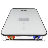 China Touch Control 8KW Electric Tankless Water Heater Optional Booster Pump Space Saving Design Heating Solution for Business for sale