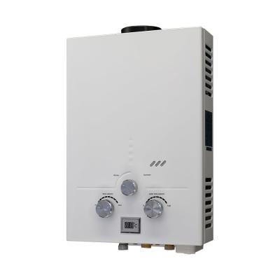 China LP Gas and Natural Gas Flue Gas Water Heater Featuring Electronic Ignition Combined with Over 85 Percent Heat Efficiency for sale