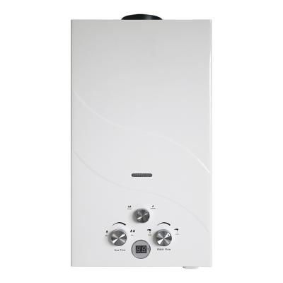 China Temperature Deviation ±1 C Flue Gas Water Heater Incorporating Copper Heat Exchanger and Low Water Pressure Start for Heat Transfer for sale