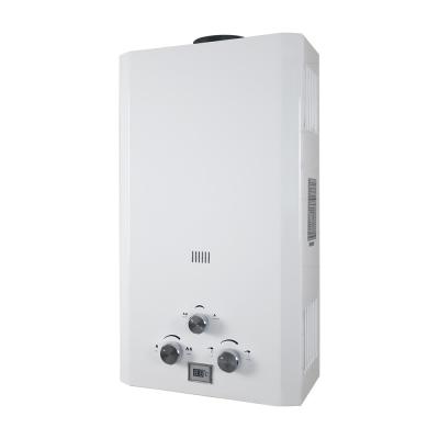 China Flue Exhaust Flue Gas Water Heater Featuring Copper Heat Exchanger Suitable for Water Pressure Between 0.02 and 0.8MPa for sale